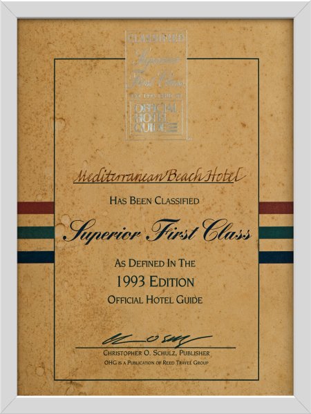 Superior First Class - Mediterranean Beach Hotel